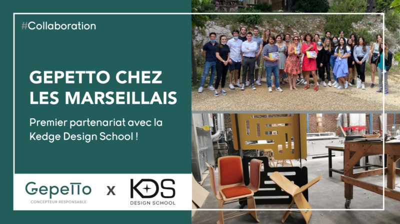 Kedge Design School x Gepetto : une collaboration design